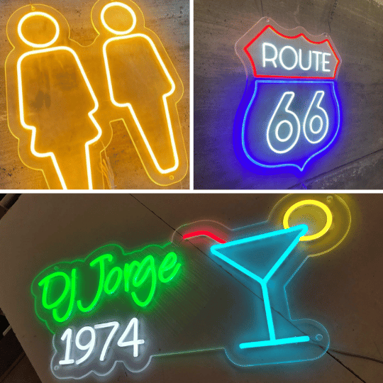 Letras de Neón Personalizadas | Compra Online Cartel LED